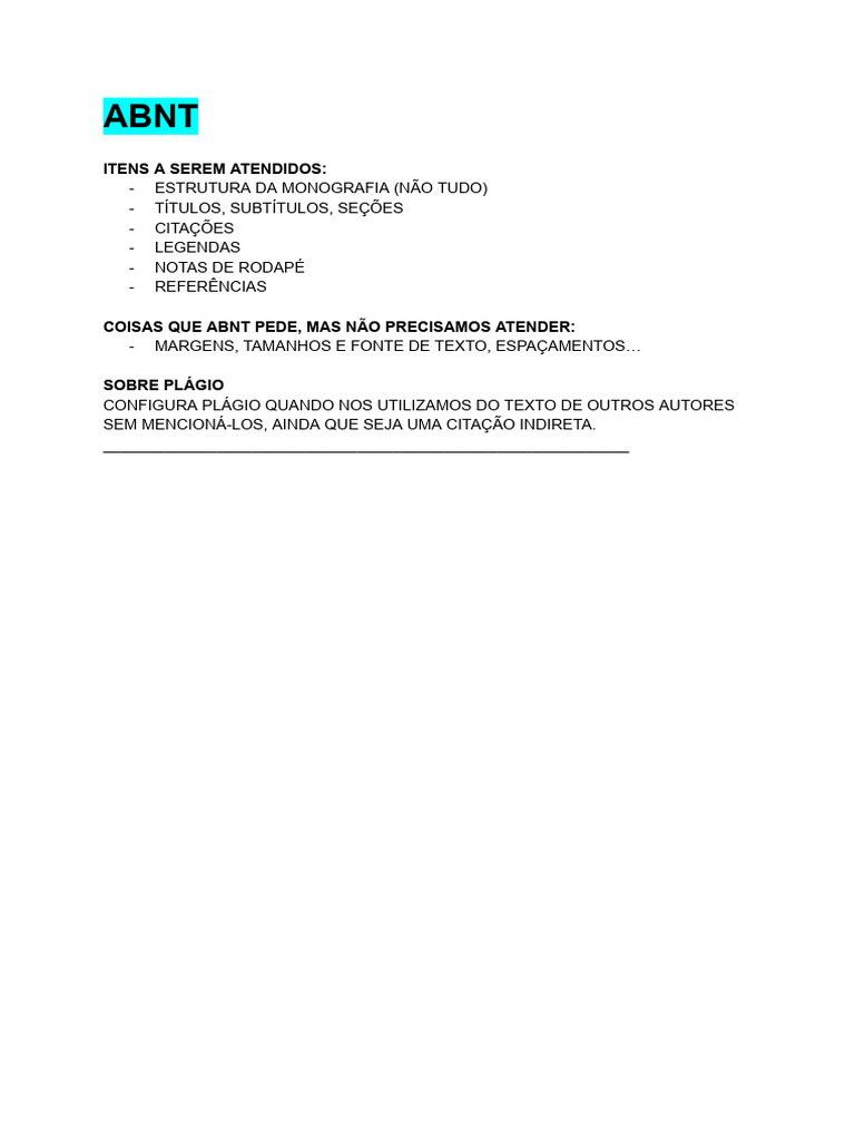 Normas Da Abnt | PDF