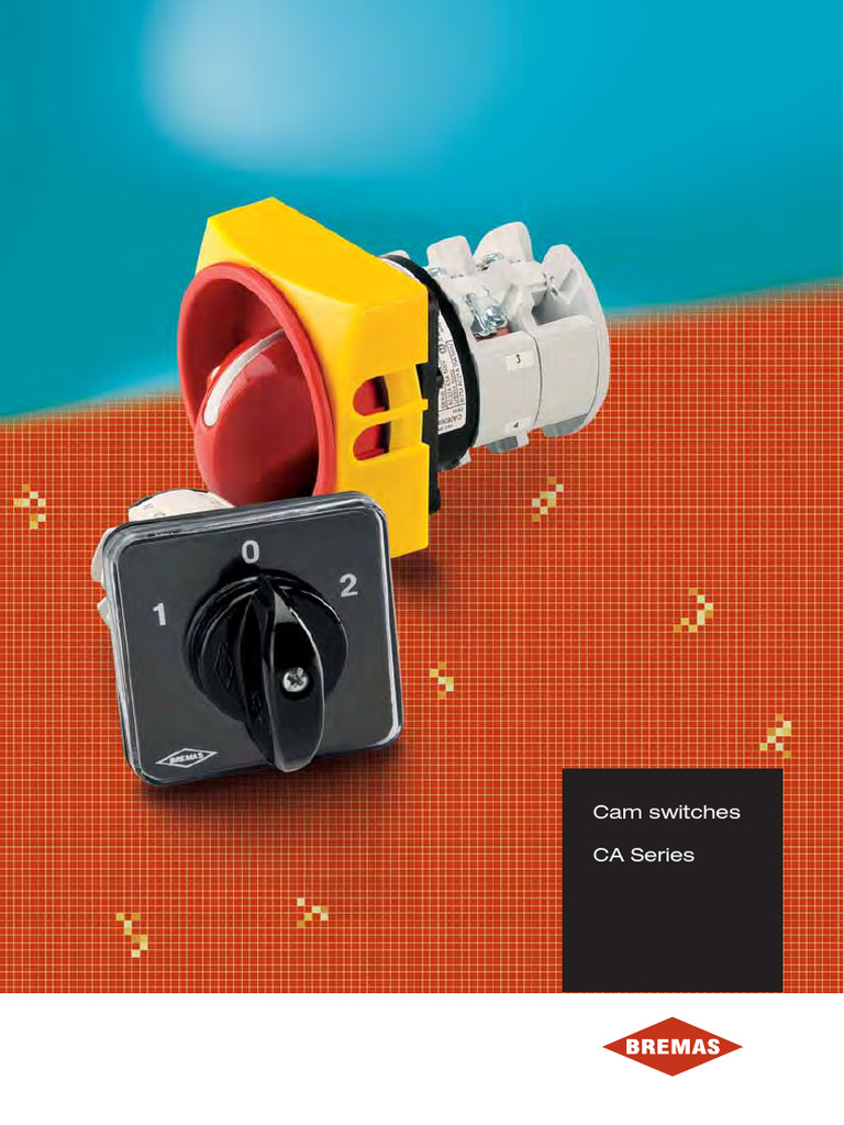 Cam Switches CA Series | PDF | Mains Electricity | Fuse (Electrical)
