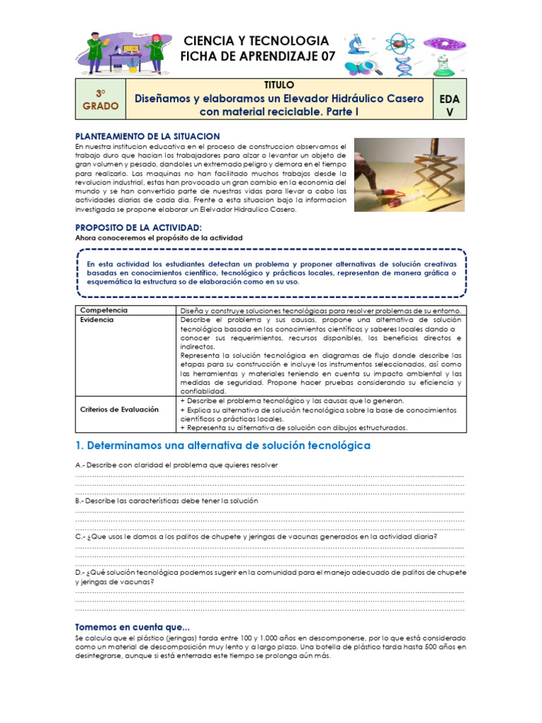 Ficha de Aprendizaje 07 | PDF
