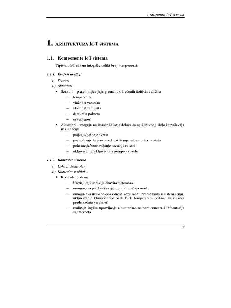 MVI - Projektovanje Pametne Kuce | PDF