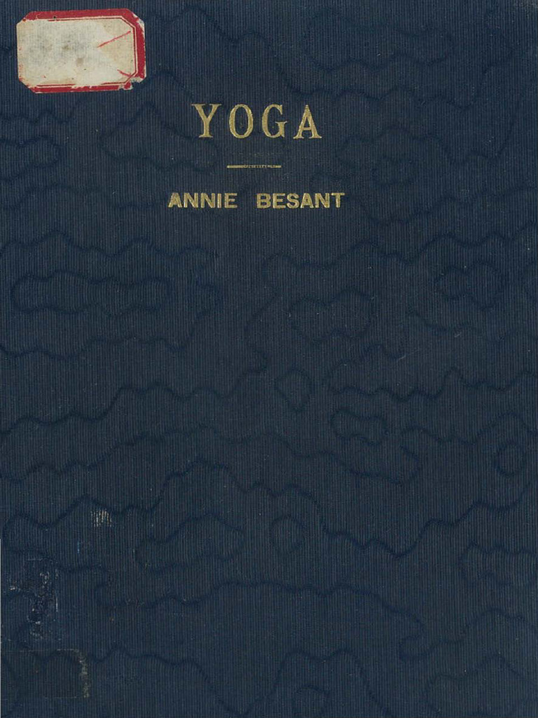 Yoga - Annie Besant | PDF