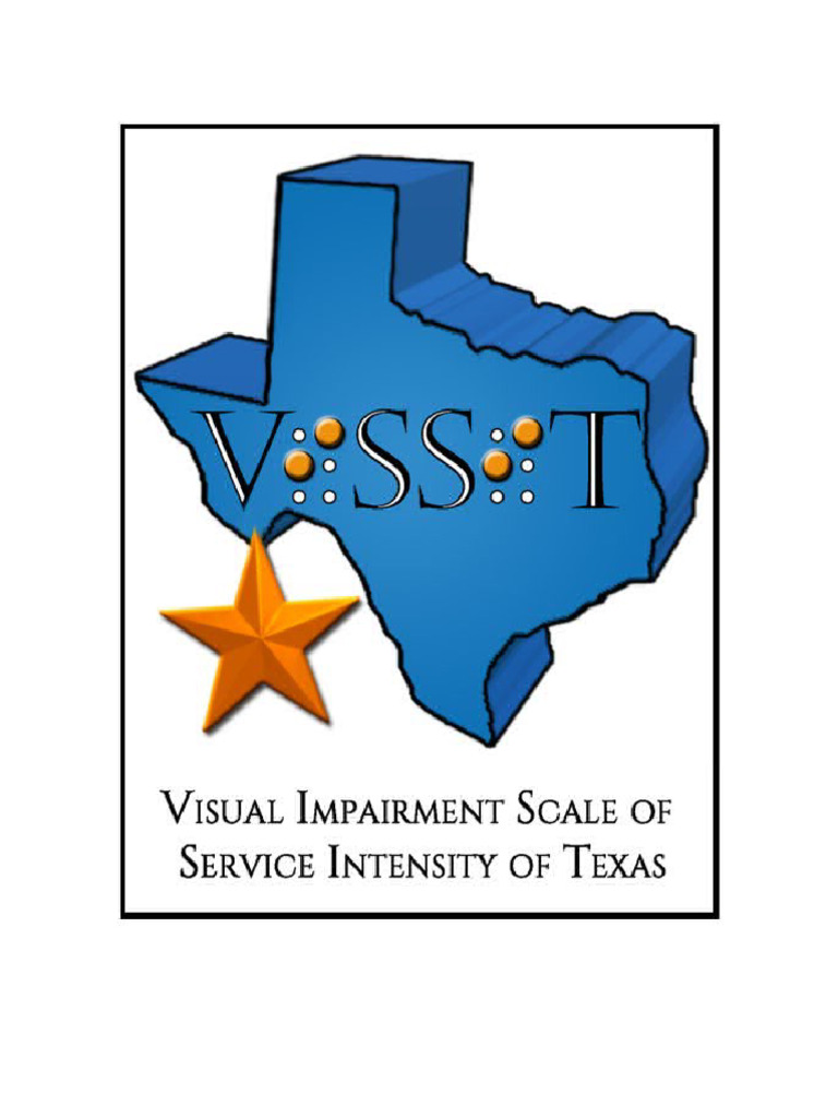 Texas Visual Impairment Service Scale | PDF