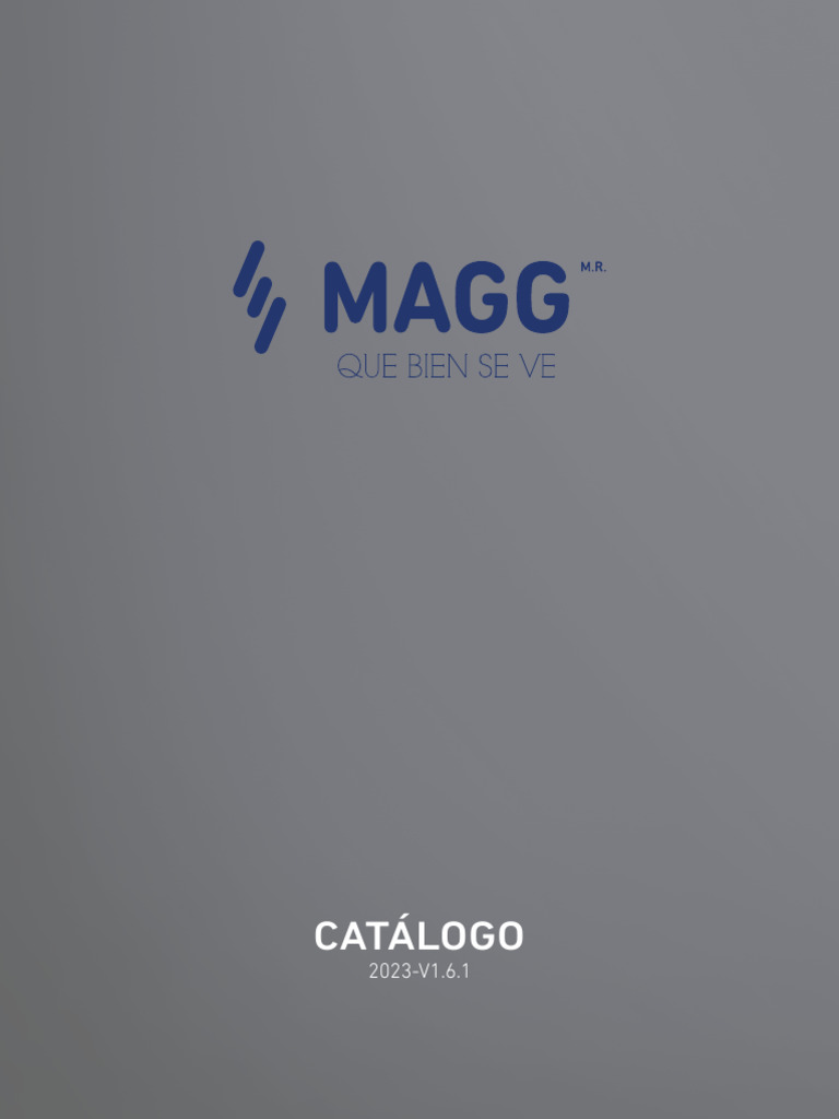 Iluminacion Catalogo Magg | PDF