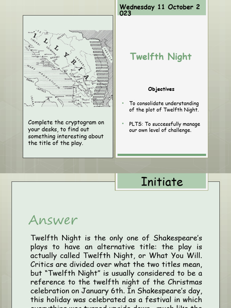 03 Twelfth Night | PDF | Art | Young Adult