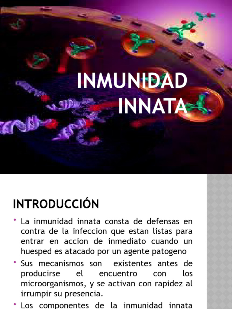 Clase de Repaso Inmunidad Innata | PDF | Sistema inmune innato ...