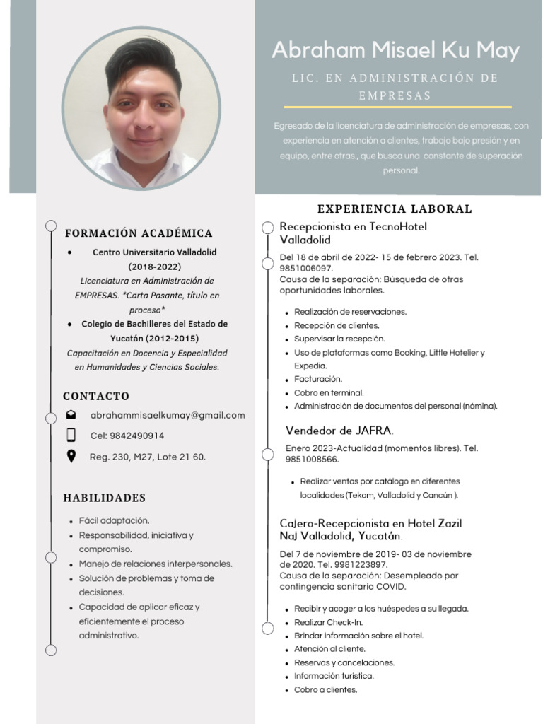 CV Amkm | PDF | Hotel | Business
