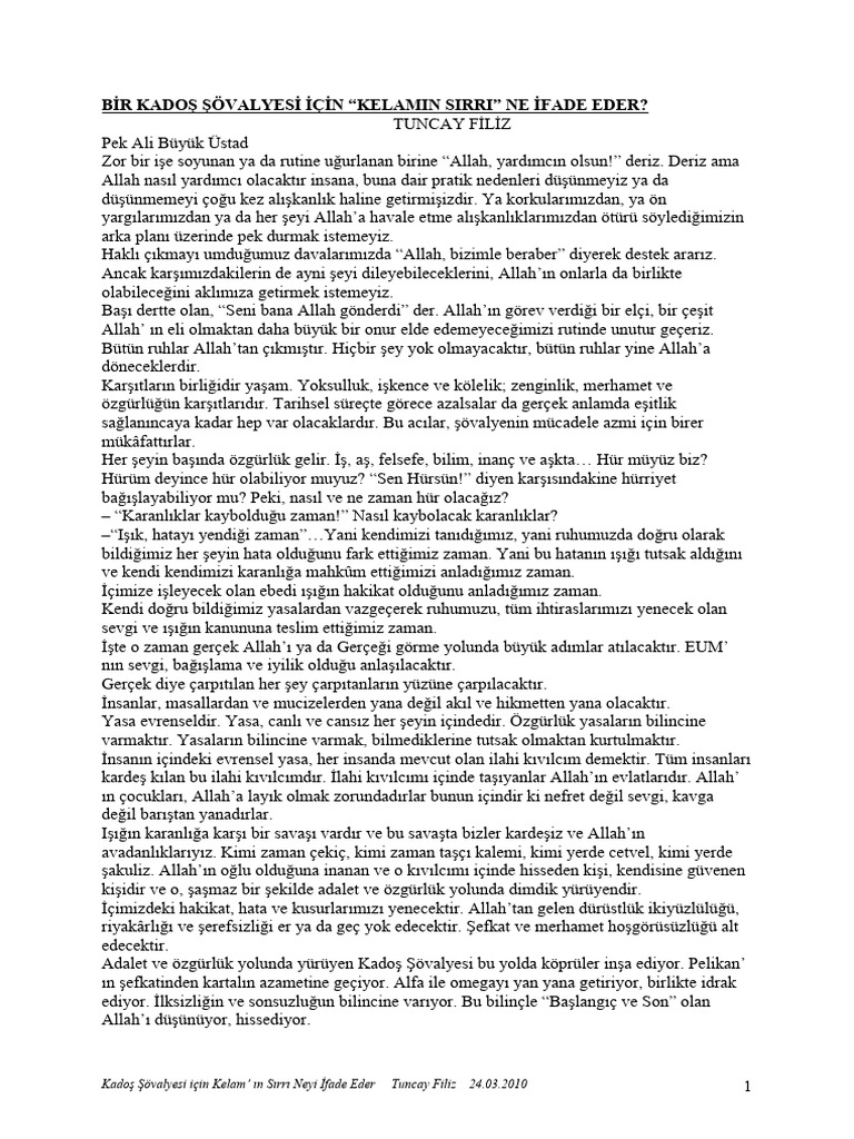 Izmir Akdeniz Tuncay Filiz | PDF