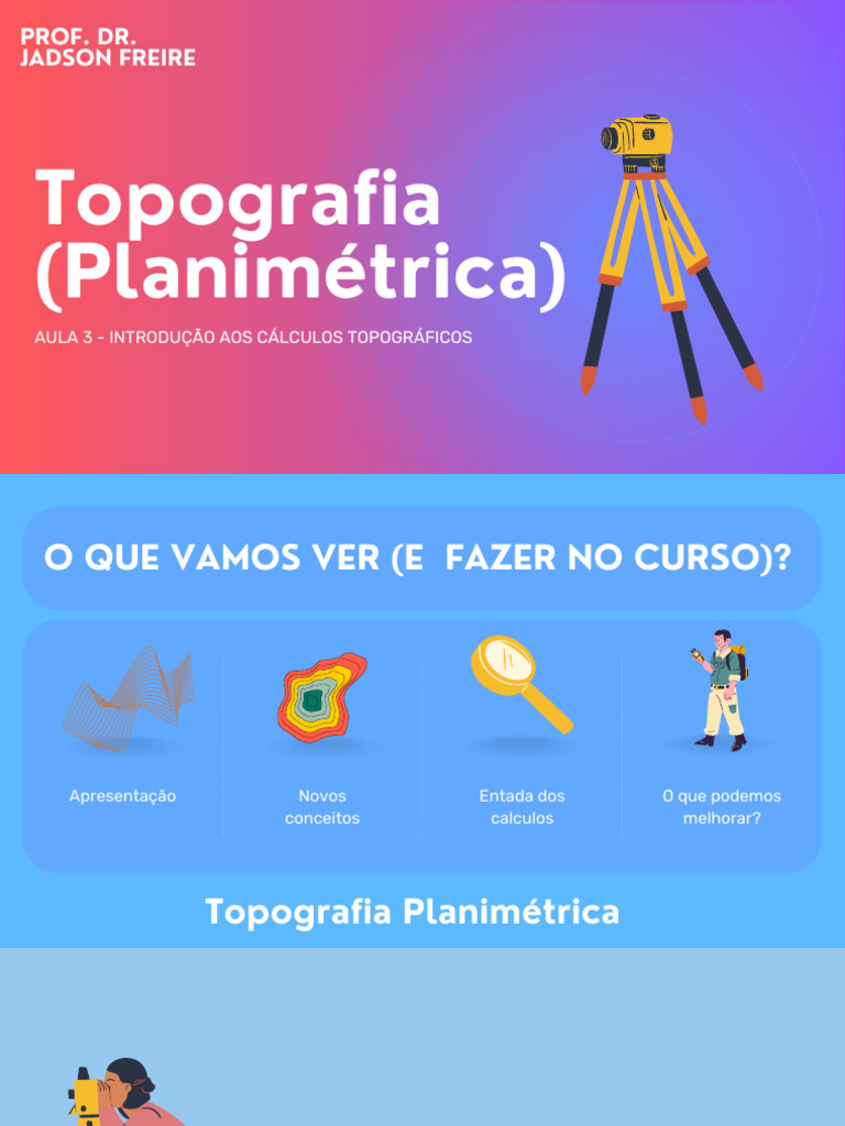 Aula 03 - Topografia | PDF
