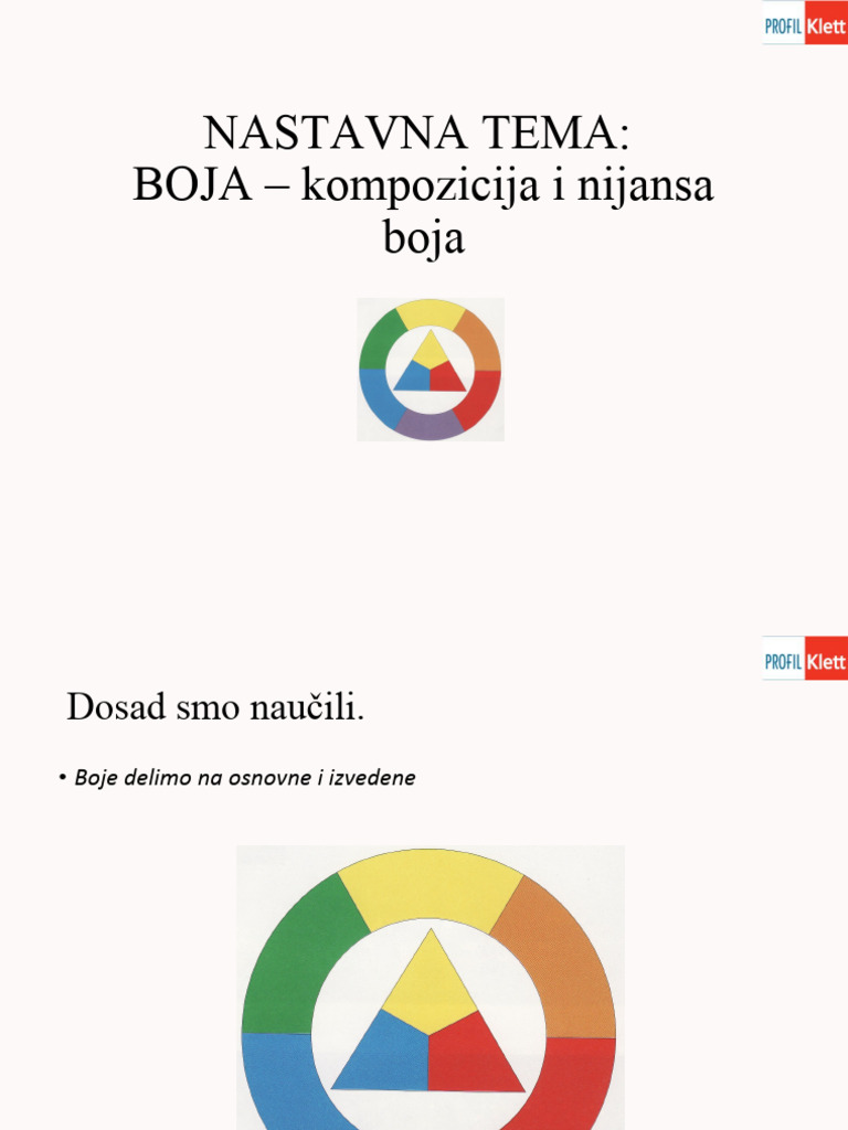 4.raz Kompozicija I Nijanse Boja | PDF