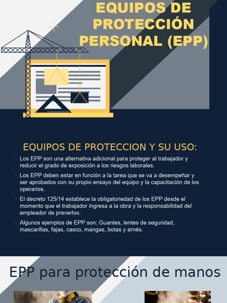EPP Manos - Guantes | PDF