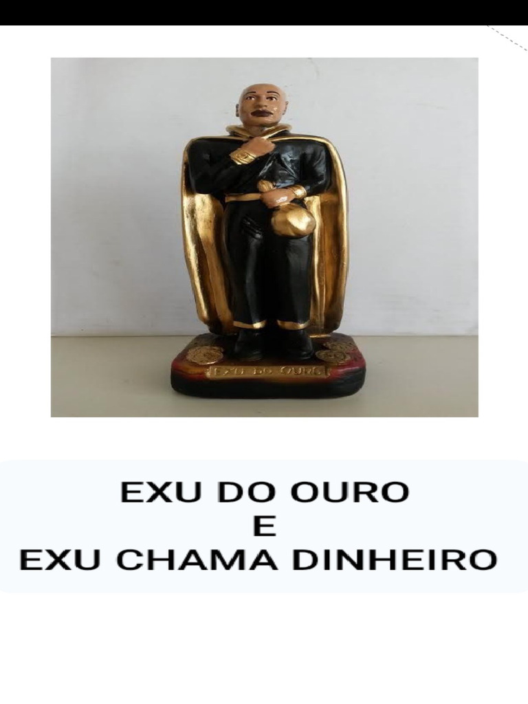 Exu Do OURO e Exu CHAMA Dinheiro | PDF