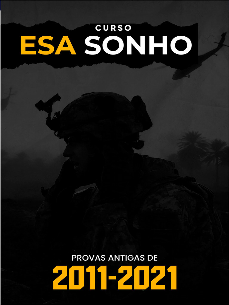 Provas Esa - Antigas - Curso Esa Sonho 2011-2021 | PDF