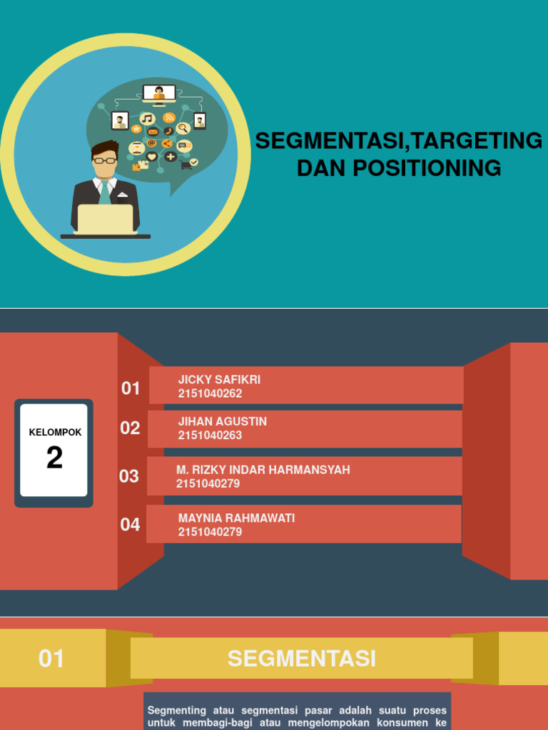 Kelompok 2 Segmenting Targeting Positioning Pdf Bisnis