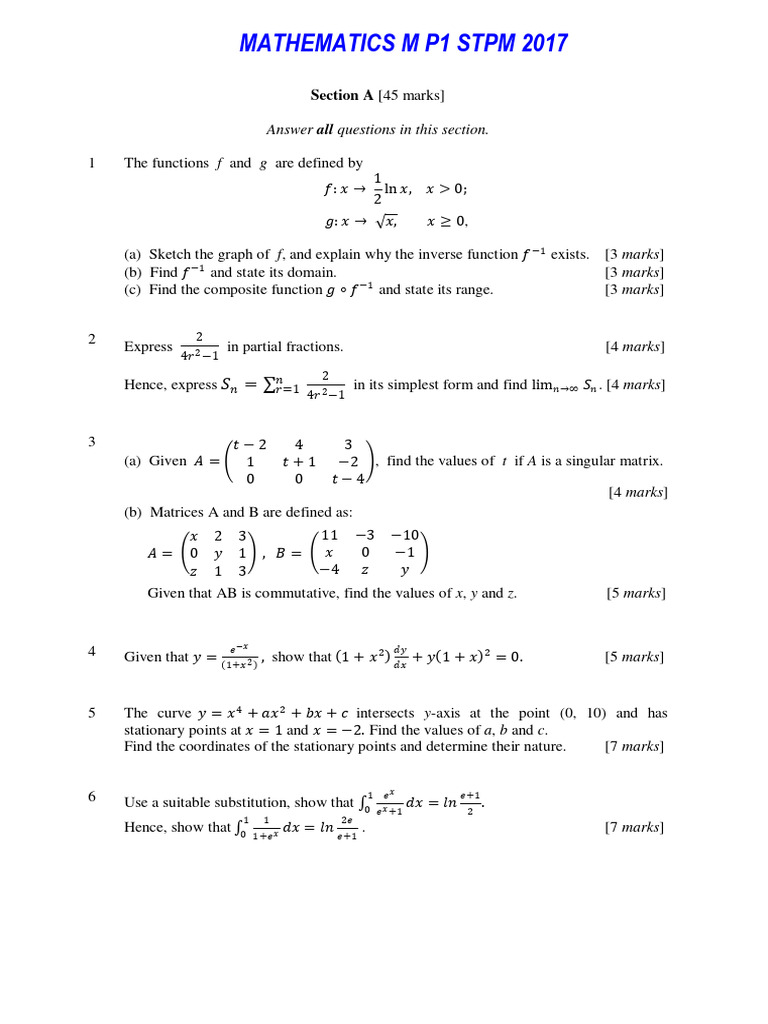 Simplifying Functions and Matrices | PDF