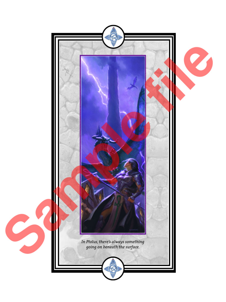 Sample | PDF | D20 System | Gary Gygax Games