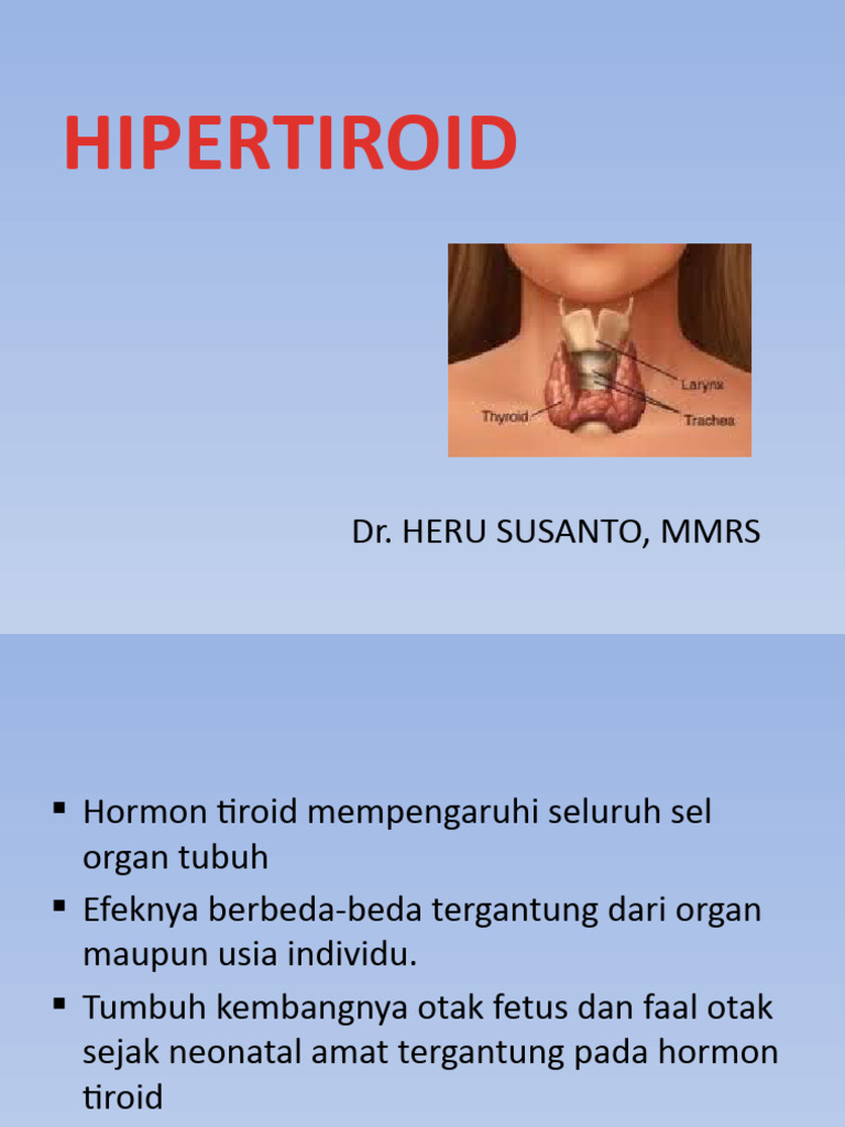 4 Hipertiroid | PDF