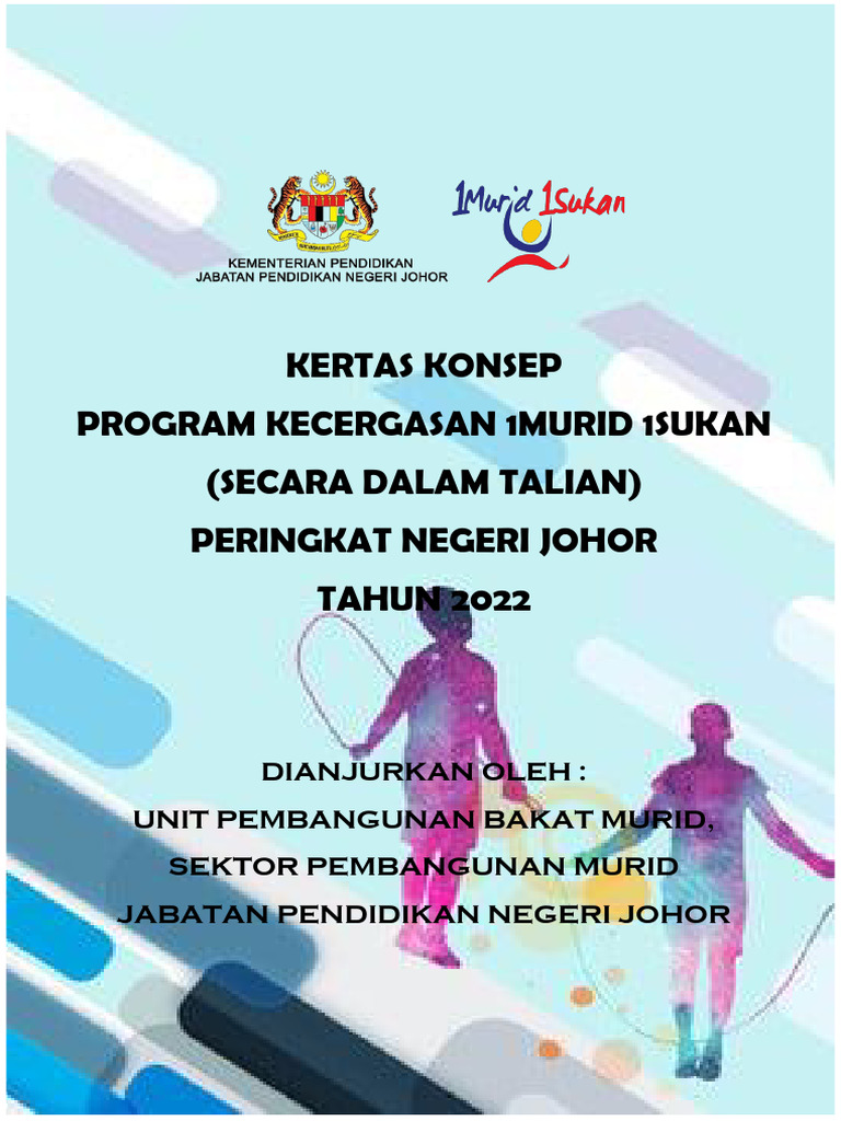 Kertas Konsep Perogram Kecergasan Peringkat Negeri Hebahan | PDF