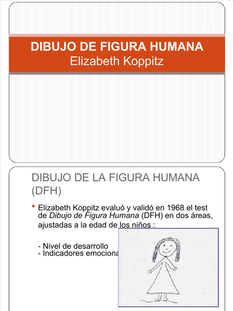 Dibujo-De-Figura-Humana-Elizabeth-Koppitz POWER POINT | PDF