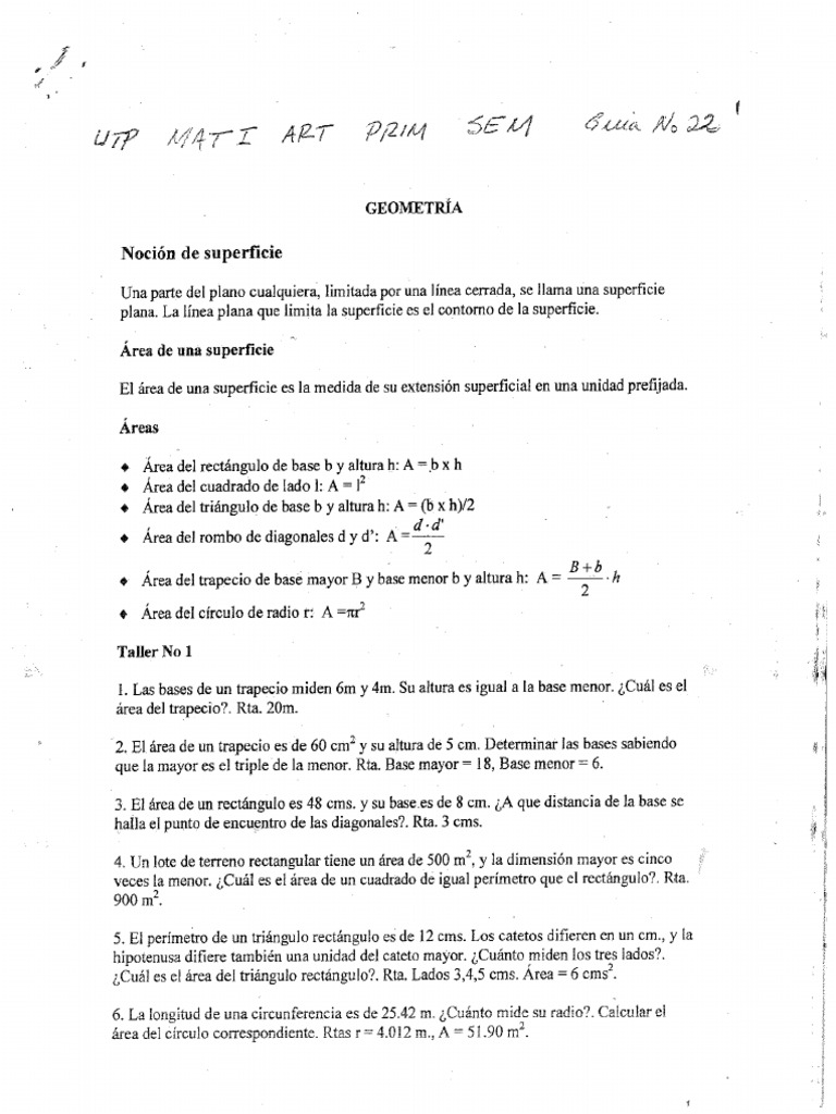 4 Areas | PDF