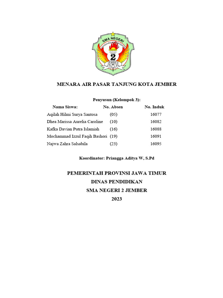 Proposal Sejarah | PDF