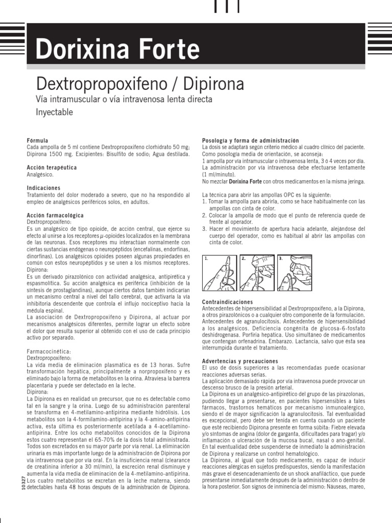 Dorixina Forte Inyectable | PDF