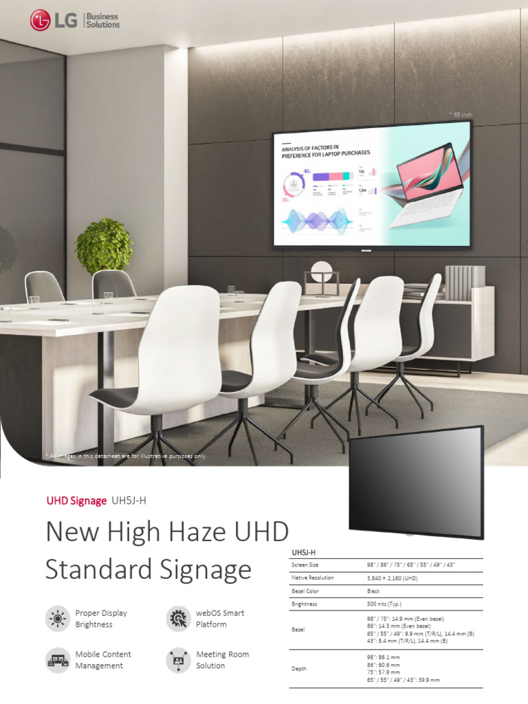 LG Spec-Sheet Uh5j-H 0323SK LR (20230322 073628) | PDF