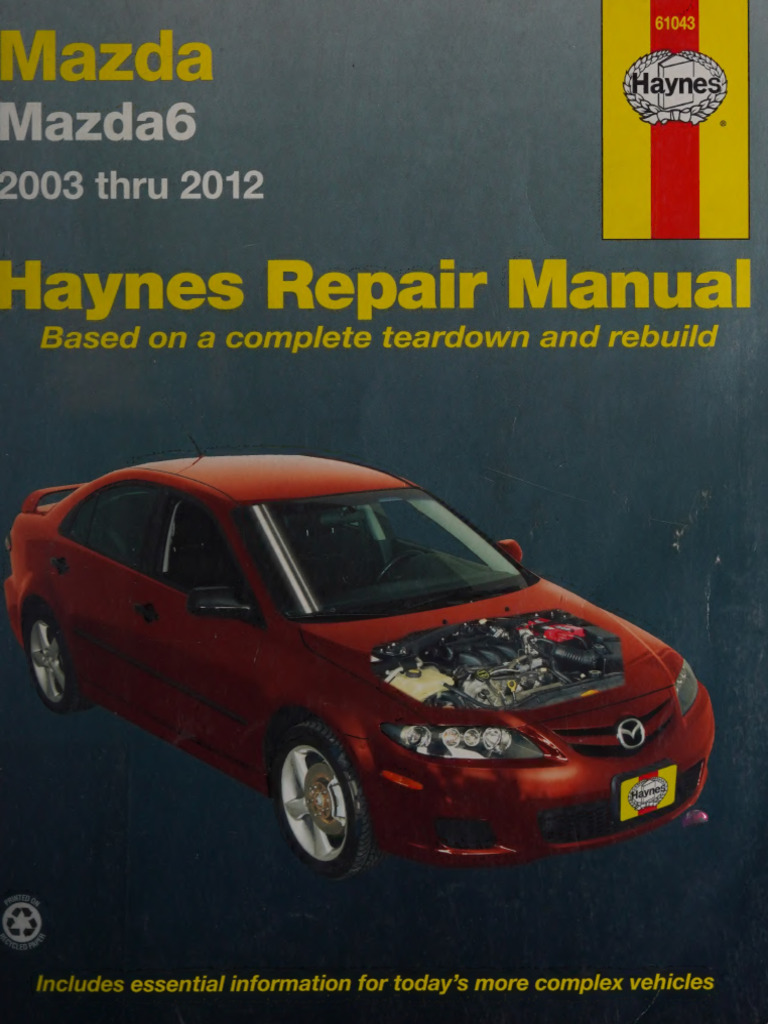 Haynes Repair Manual: 2003 Thru 2012 | PDF | Screw | Nut (Hardware)