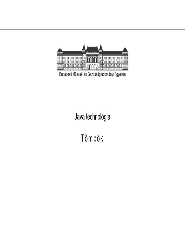 03 Java Arrays Pdf 