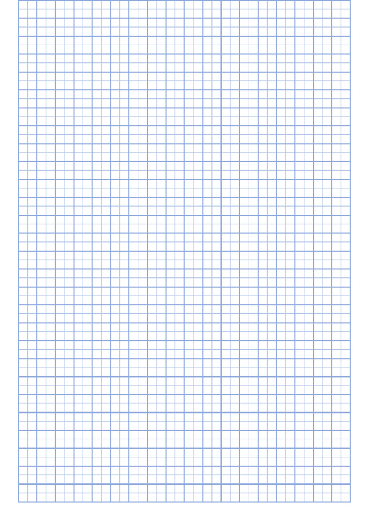 Graph Paper Blue Lines | PDF