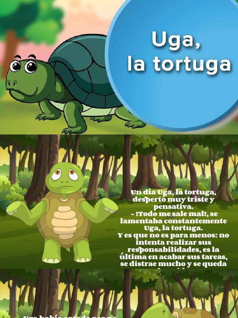 Cuento - Uga, La Tortuga | PDF