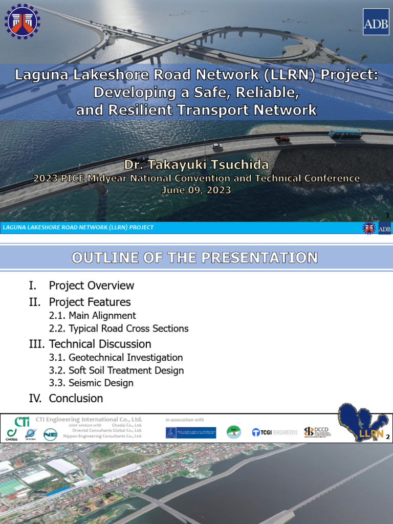 Presentation - LLRN Project - Developing A Safe Reliable Resilient Road Network - 20230607 - No ...