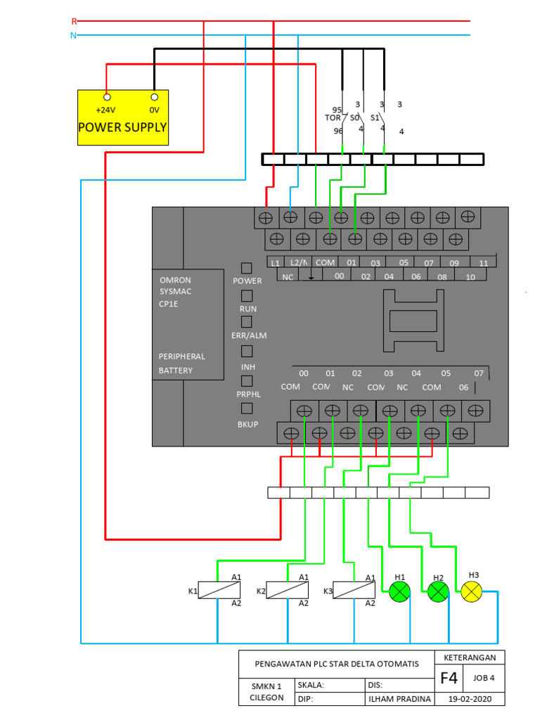 PLC Visio Star Delta Otomatis | PDF