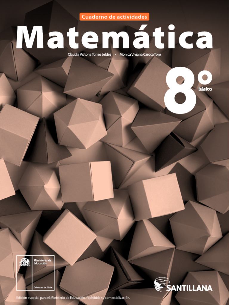 Matemática 8° Básico Cuaderno de Actividades | PDF