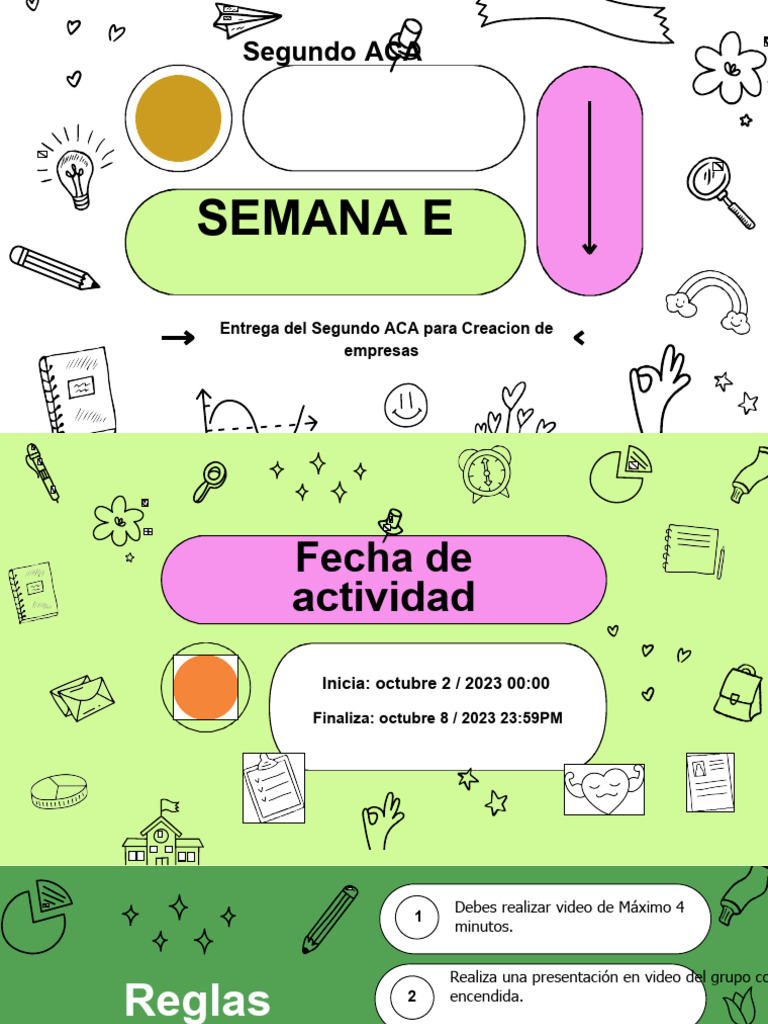 Aca 2 Semana e | PDF