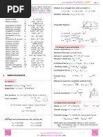 Physics 30 Formula Sheet New | PDF | Electronvolt | Quark