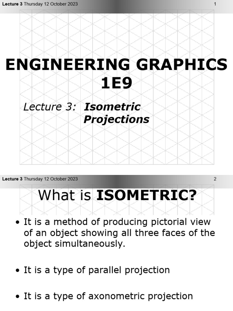 Isometric | PDF