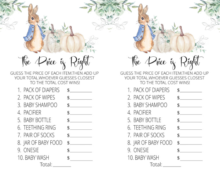 The Price Is Right | PDF