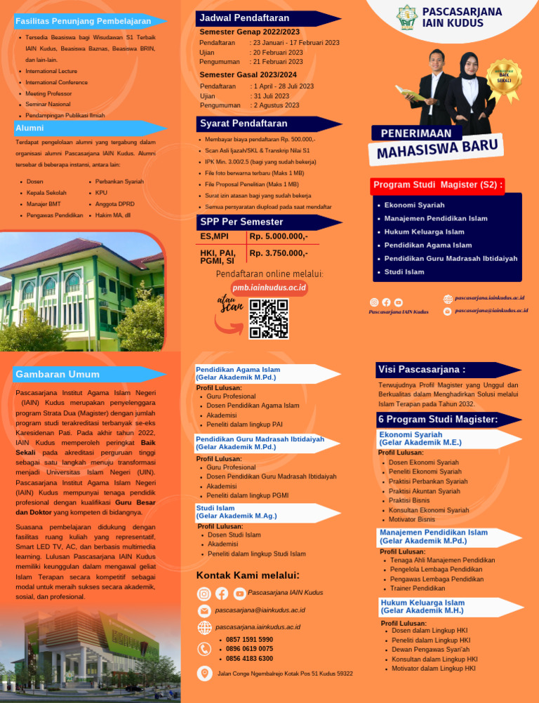 Brosur PMB Pascasarjana 2023 | PDF