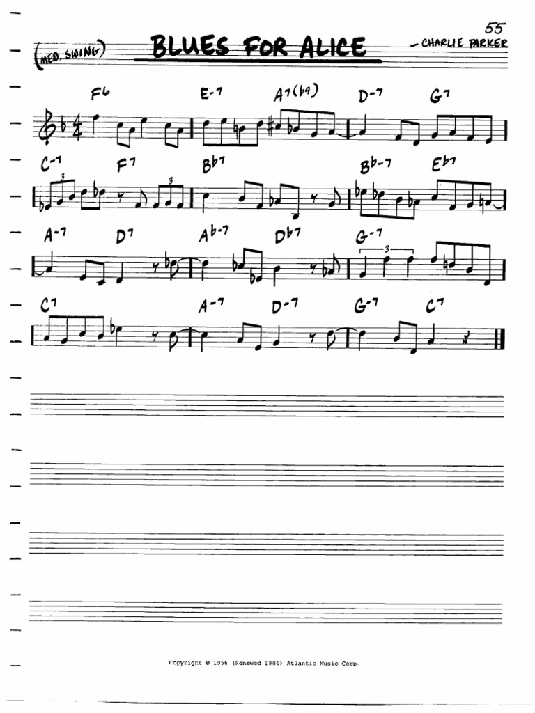 Blues For Alice | PDF