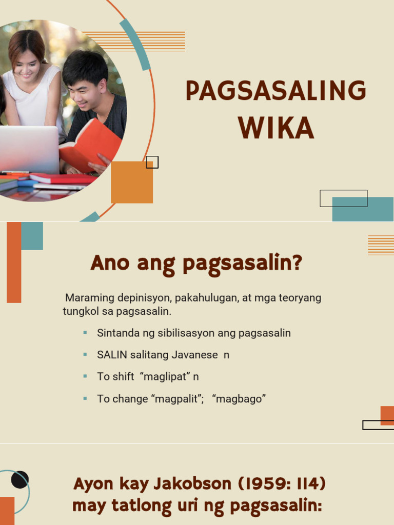 Fil2 C7 Pagsasaling Wika | PDF