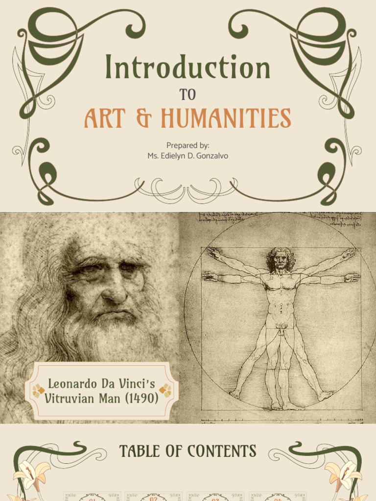 1 Introduction To Art and Humanities | PDF
