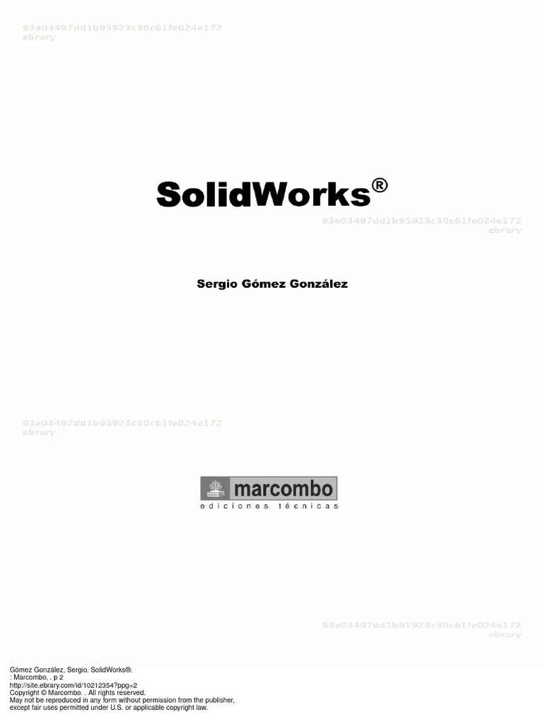 Solid Worksparte 1 | PDF | All Rights Reserved | Fair Use