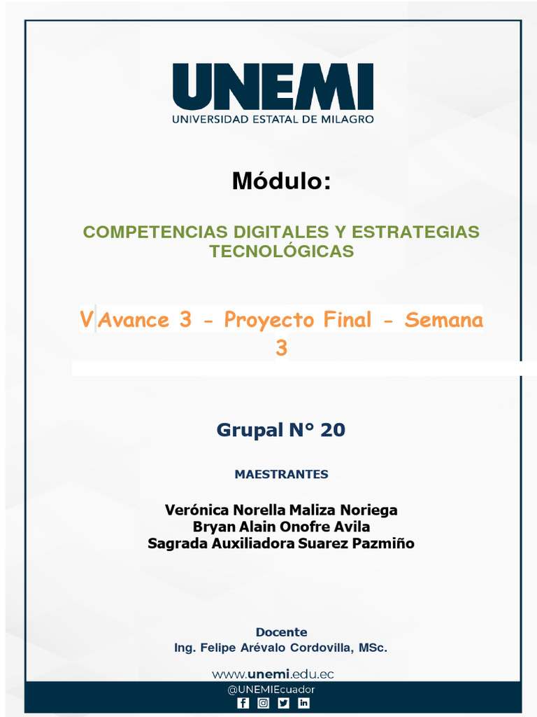 Avance 3 - PRoyecto Final - Creacion Classroom | PDF