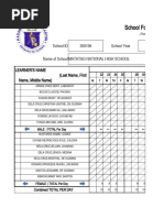 Deped School Forms 1-10 | PDF | Cognitive Science | Learning