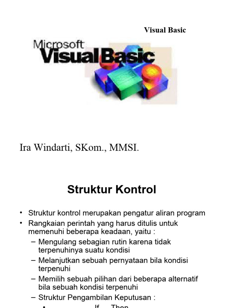 M-4 Struktur Control Pada VB | PDF