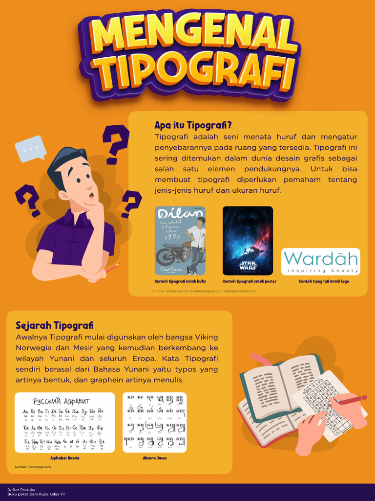 5 Infografis - Mengenal Tipografi | PDF