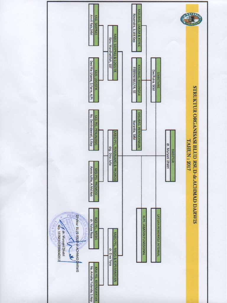 Scan Struktur Organisasi | PDF