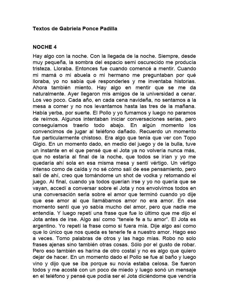 Interpretatio 20223 - Textos Gabriela Ponce | PDF | Amor