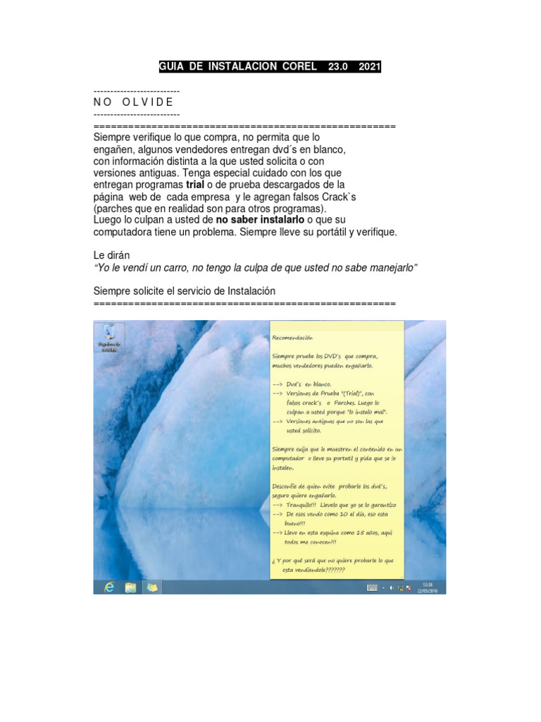 Instalación y Activación de Corel 2021 | PDF