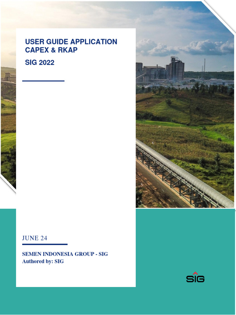 User Manual App SIG 2022 Rev.1 | PDF